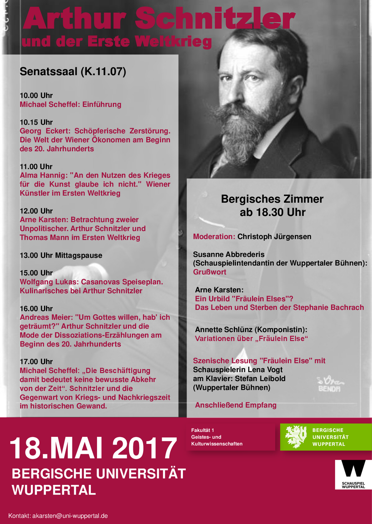 Arthur Schnitzler und der Erste Weltkrieg